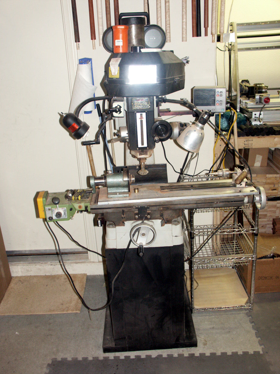 Milling Machine With DRO – Cue Components