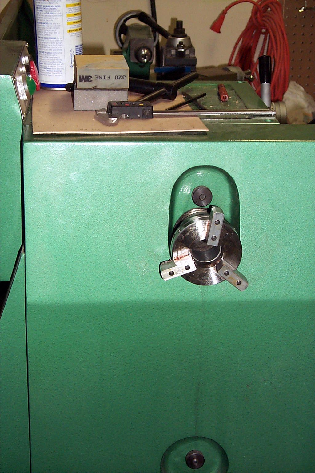 Custom 3 Jaw Rear Chuck For Large Lathes – Cue Components