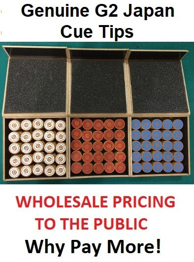 G2 Japan Pool Cue Tips – Cue Components