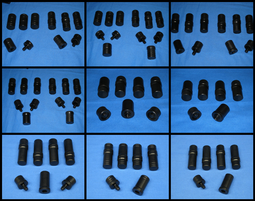 Pool Cue Joint Protectors Multiple Sizes - 2 Piece Set – Cue Components