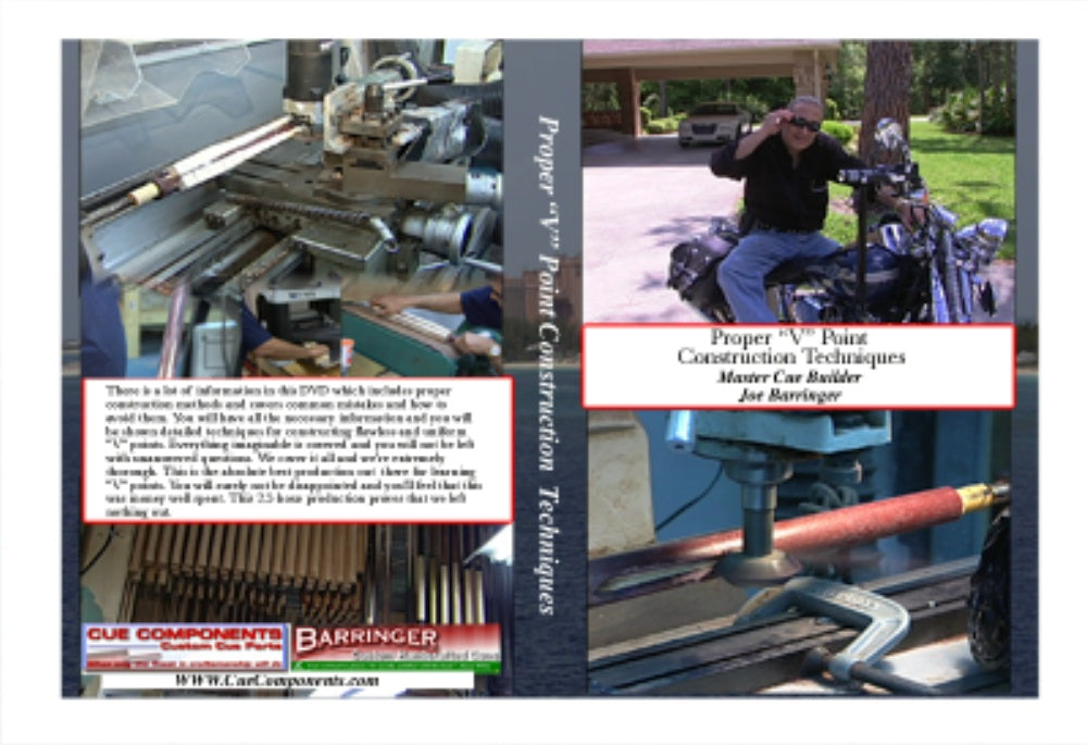 Proper "V" Point Construction Techniques – Cue Components